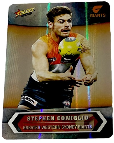 2015 AFL Select Silver Stephen Goniglio GWS Giants Card | eBay Australia