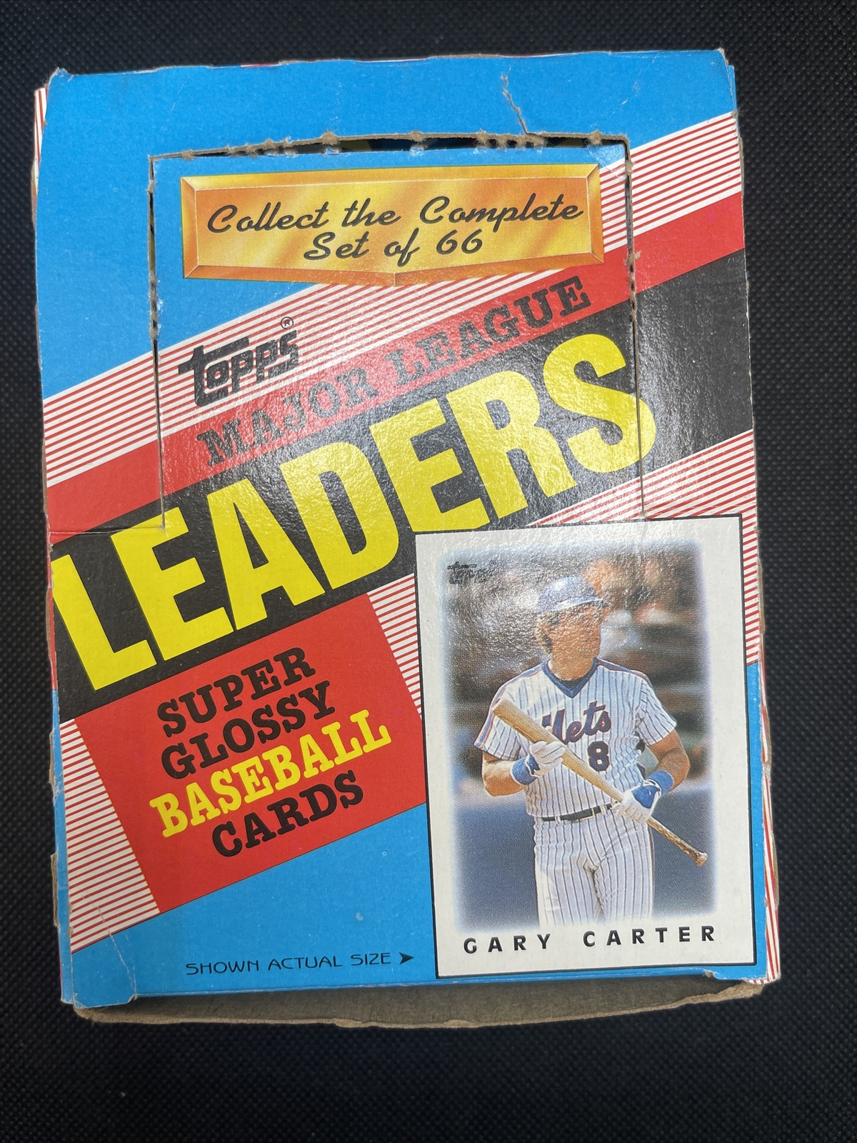 Topps Major League Leaders 1986 Super Glossy Mini Baseball Cards New ...