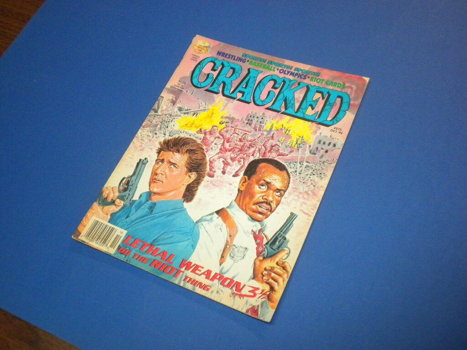 CRACKED MAGAZINE #275 satire humor tv movies politics parody 1992 | eBay
