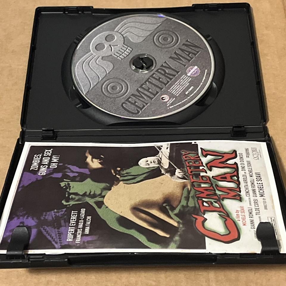 Cemetery Man (DVD, 2006) Anchor Bay Rupert Everett Horror Comedy HTF ...