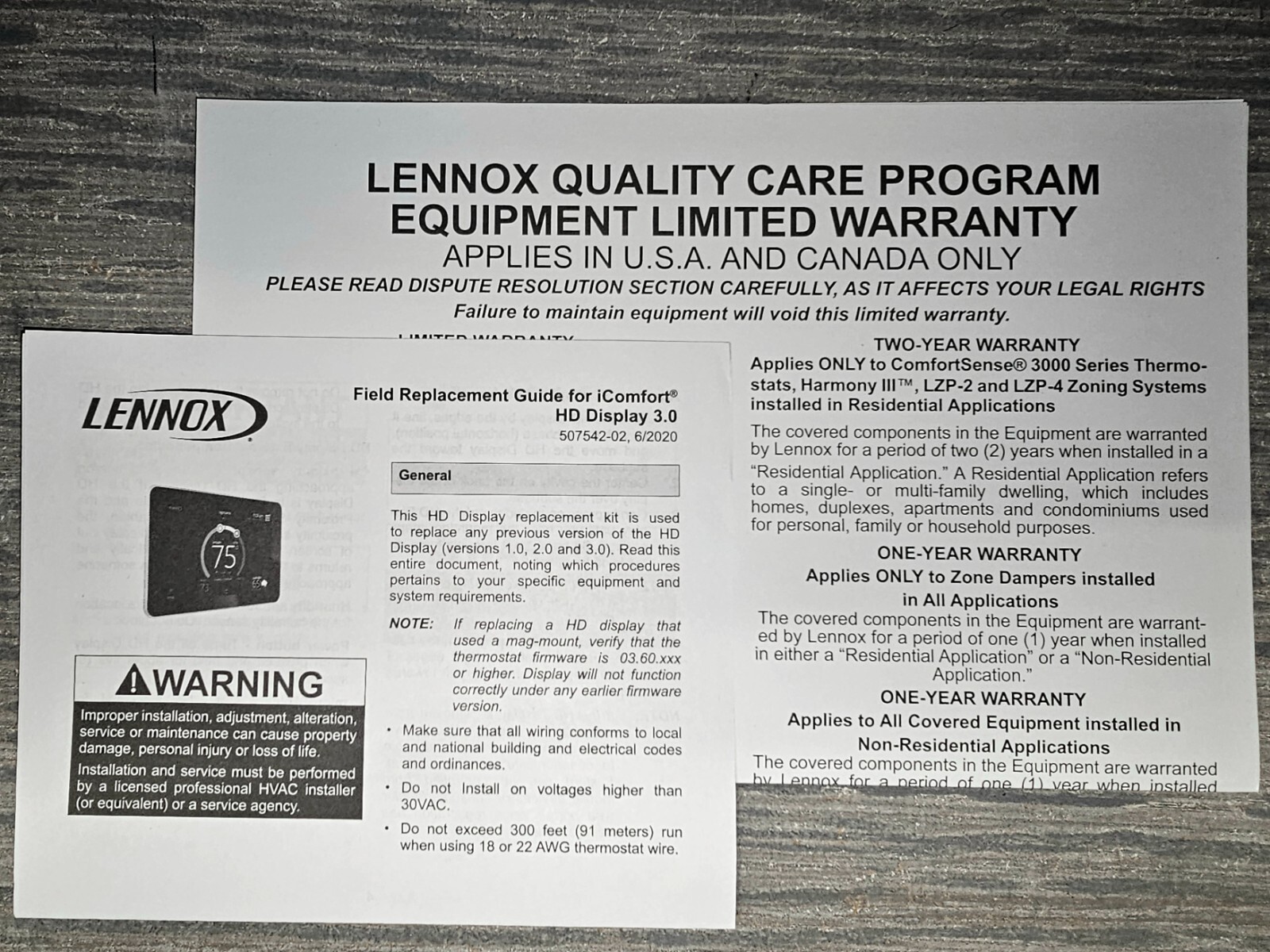LENNOX 15X9810508107 iComfort S30 Smart Hub Controller - Black for sale ...
