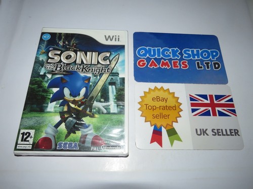 Sonic and the Black Knight nintendo wii new sealed uk tracked delivery ...