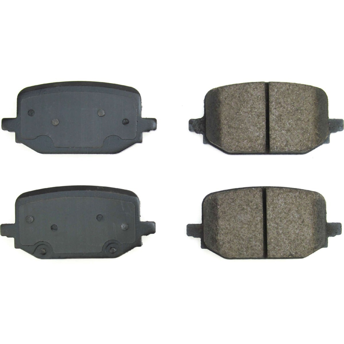 16-2232 Powerstop 2-Wheel Set Brake Pad Sets Rear for Ford Explorer ...
