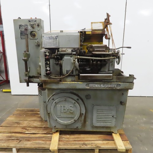 Brown & Sharpe Model 00 Automatic Screw Cutting Off Threading Machine ...