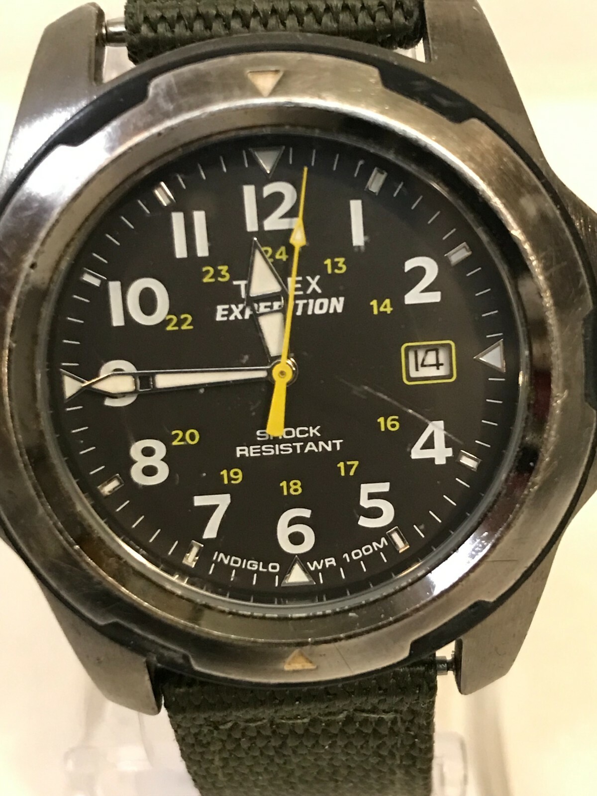 Timex Expedition Watch new battery working keeps time new strap Men's ...