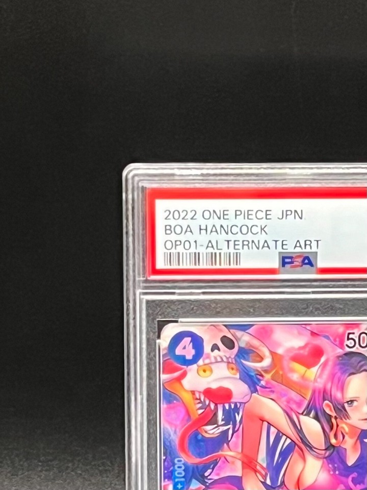 PSA10 Boa Hancock OP01-078 SR Parallel Romance Down ONE PIECE Card ...