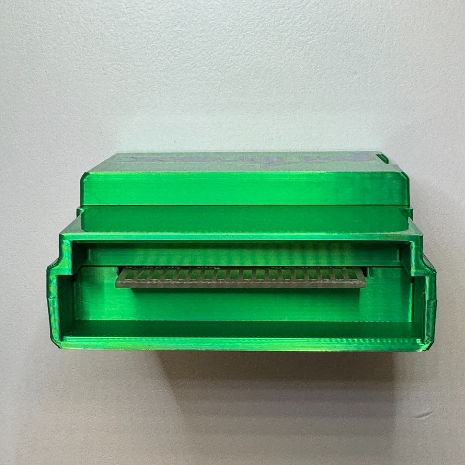 PiTrex Vectrex 3D Printed Cartridge Case with SD Card Slot [GREEN ...
