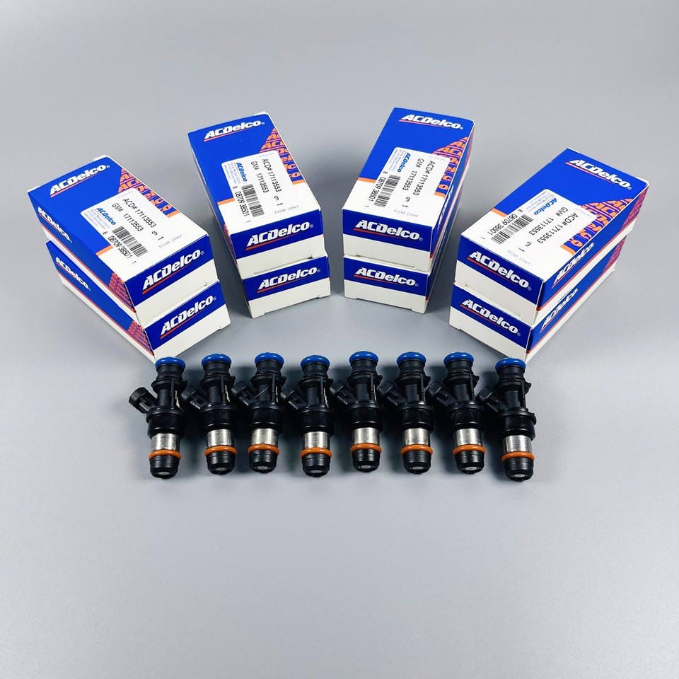 8X Fuel Injectors For 1999-2000 GMC Chevrolet Silverado 4.8L 5.3L 6.0L ...