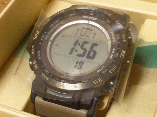 Casio PRO TREK PRW-35LD-5JF Luminous Dial Solar Radio Men Watch New in ...
