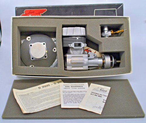 Super Tigre S2000 RC Airplane NITRO 25cc 2 Stroke Engine - Made in ...