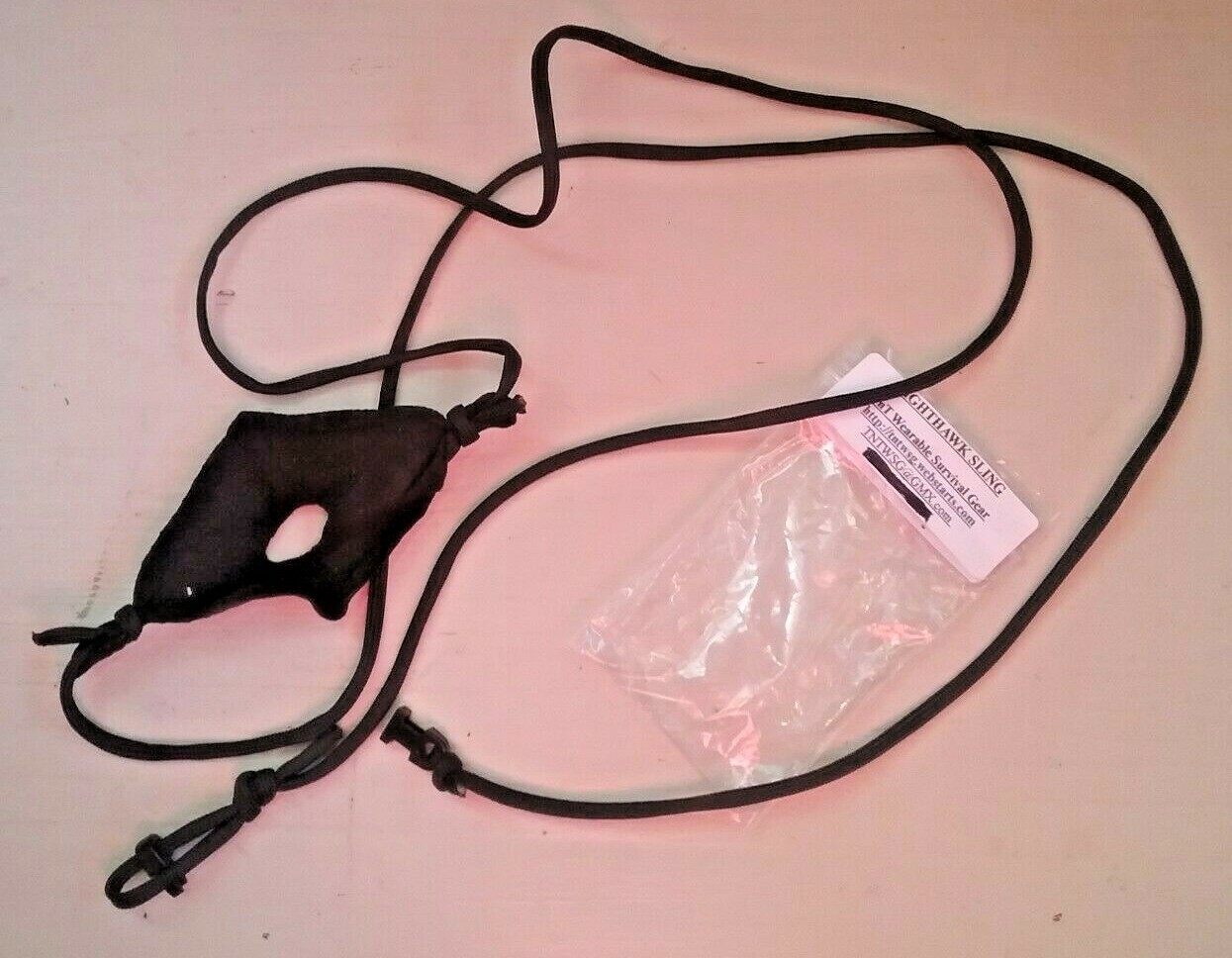 Shepherd Rock Sling, Primitive Tool, Wearable Necklace, Para Cord ...