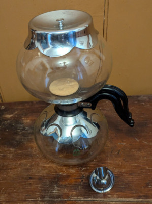 Pyrex Silex Pinehurst Glass Double Bubble Vacuum Coffee Maker Tested ...