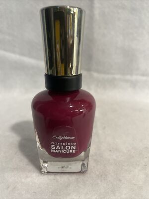 Sally Hansen Complete Salon Manicure Nail Polish #421/490 Ruby Do | eBay