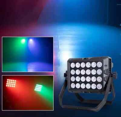 Outdoor Flood Lighting 24x10w Waterproof 24pcs10w Rgbw Led City Color ...