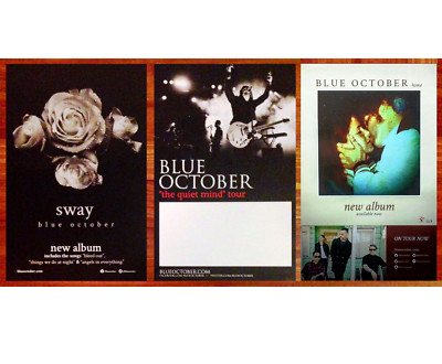 BLUE OCTOBER Home | Sway | Every Man In America 3 Ltd Ed RARE NEW ...