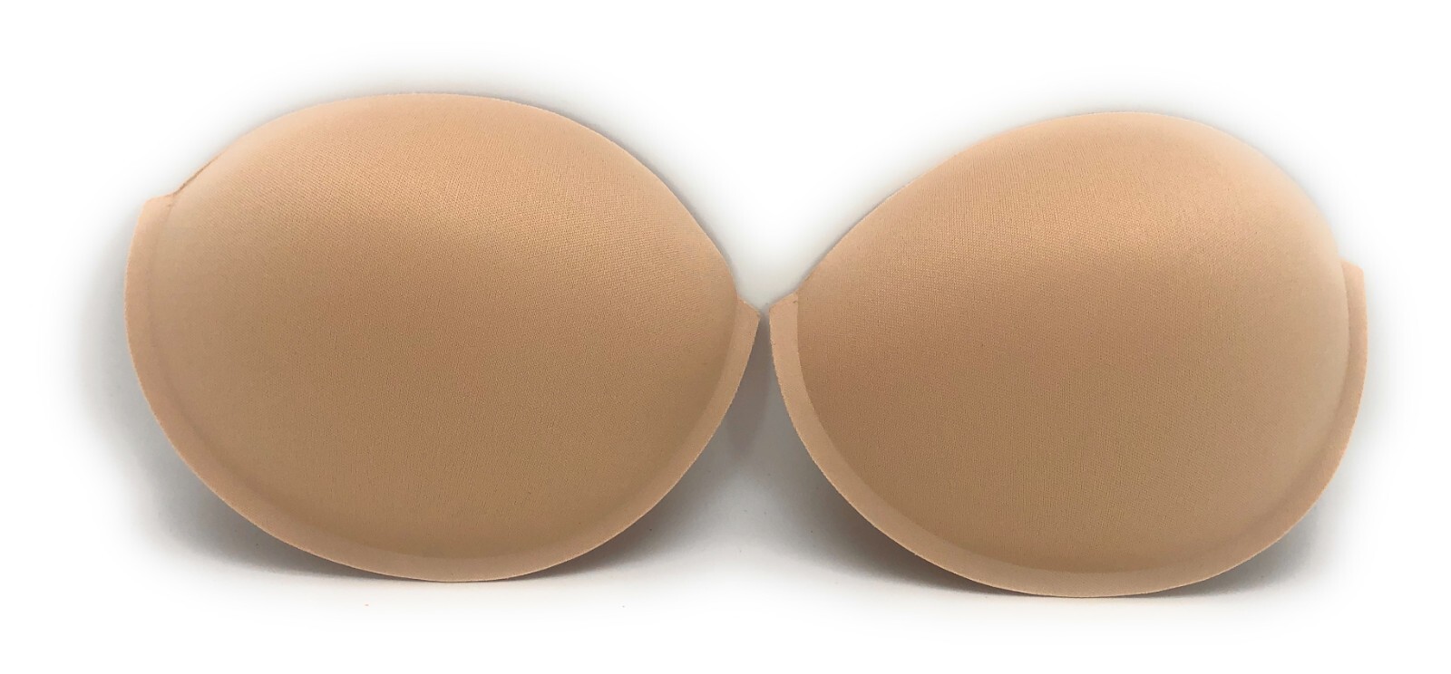 Sew in Bra Cups, Non Push Up Bra Cup insert, in colours White and Beige ...