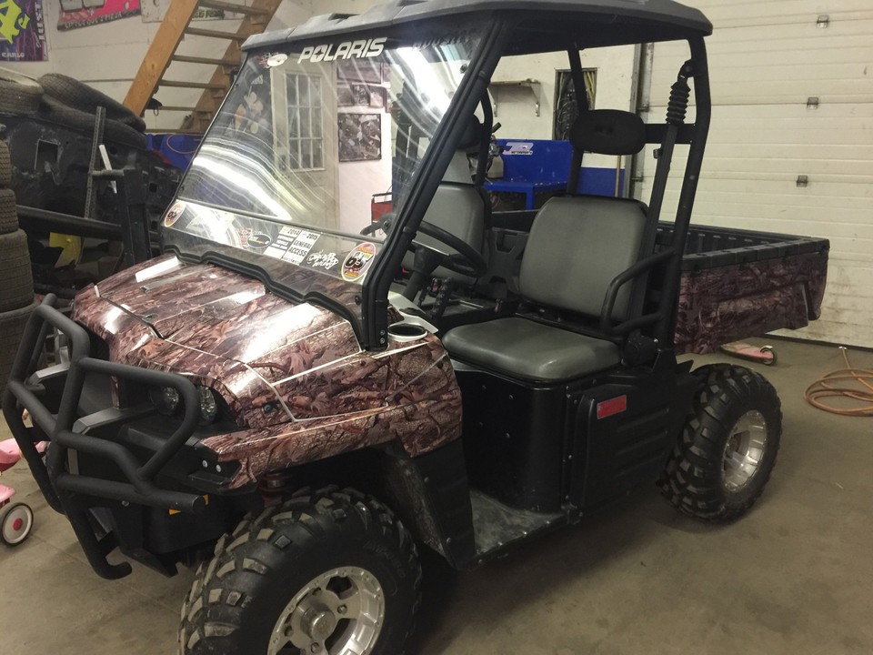 BOBCAT 3400 3400 XL 2010-2014 side by side GRASSLANDS camo Wrap Sticker ...