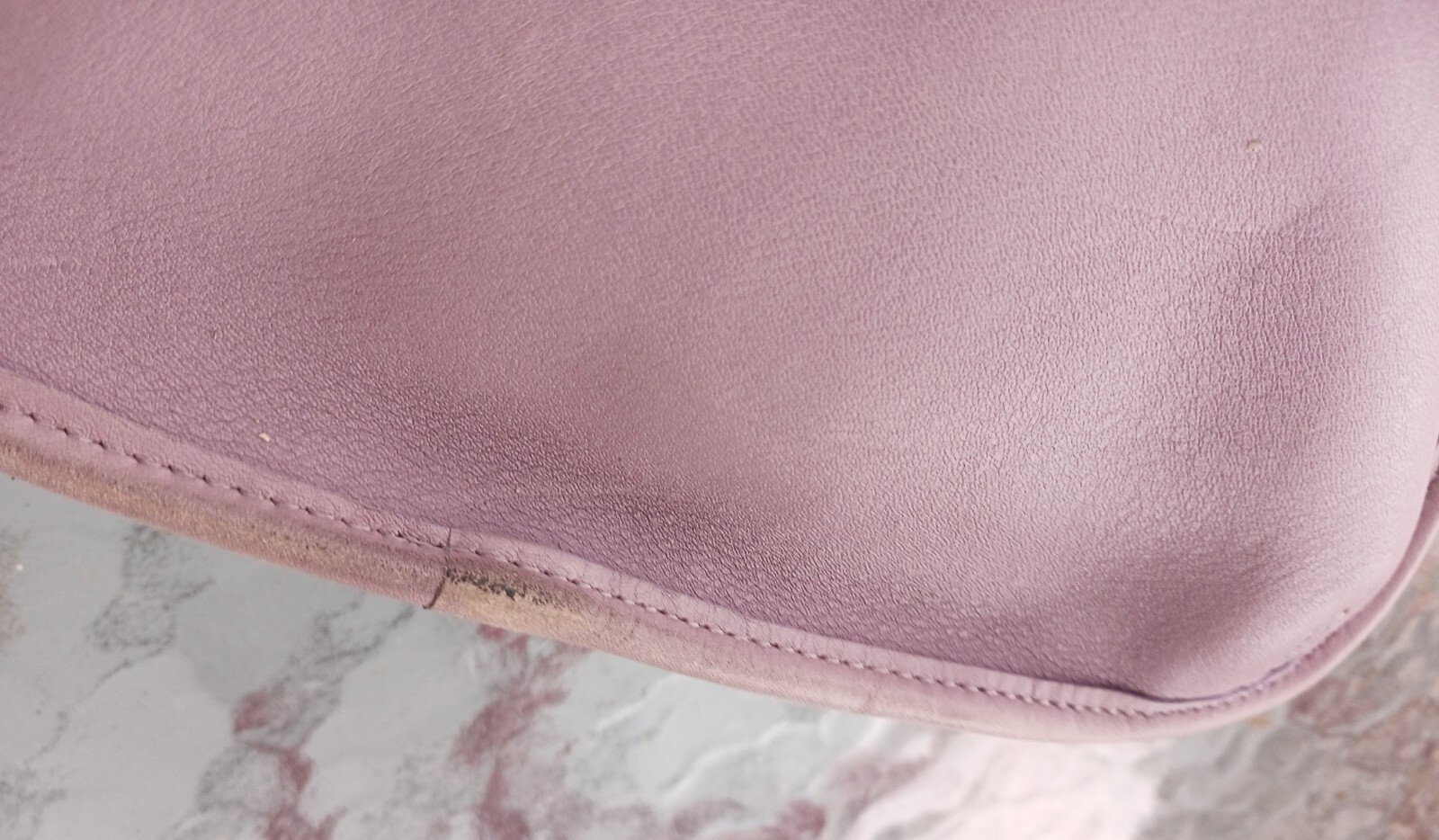 Coach 9034 RARE Vintage 1990's Lavender Purple Ergo Flap Leather Shoulder Bag | eBay