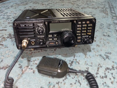 ICOM IC-7200 HF+50Mhz All Mode Ham Radio Transceiver + Mic And Cable | eBay