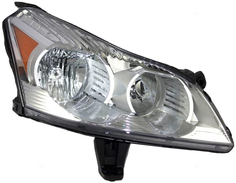 Headlight For 2009-12 Chevy Traverse LS LT Right Side Chrome Housing ...