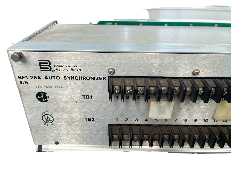 Automatic synchronizer BE1-25a, solid state protective relay | eBay