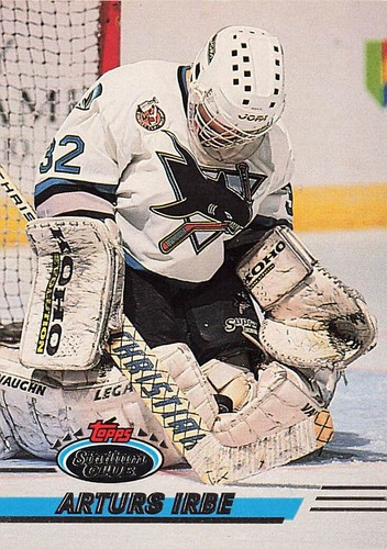 1993 Stadium Club #4 Arturs Irbe San Jose Sharks | eBay