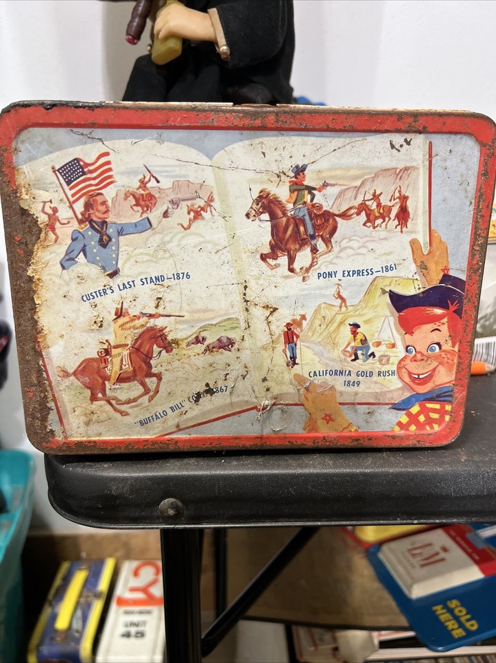 Vintage Howdy Doody Lunch Box 1954 Adco Liberty! | eBay