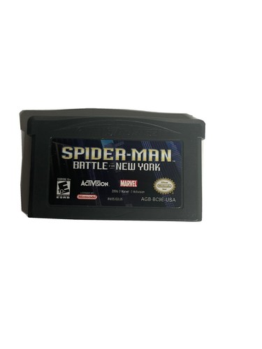 Spider-Man Battle For New York Authentic Nintendo Gameboy Advance Game ...