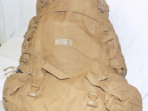 USMC FILBE Main Pack Only No Frame Ruck Sack Coyote Brown Bucket Bag ...