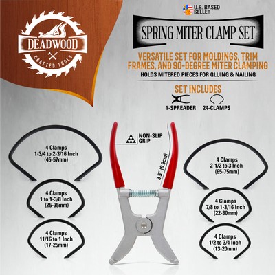 DCT Spring Miter selling Clamp Assortment