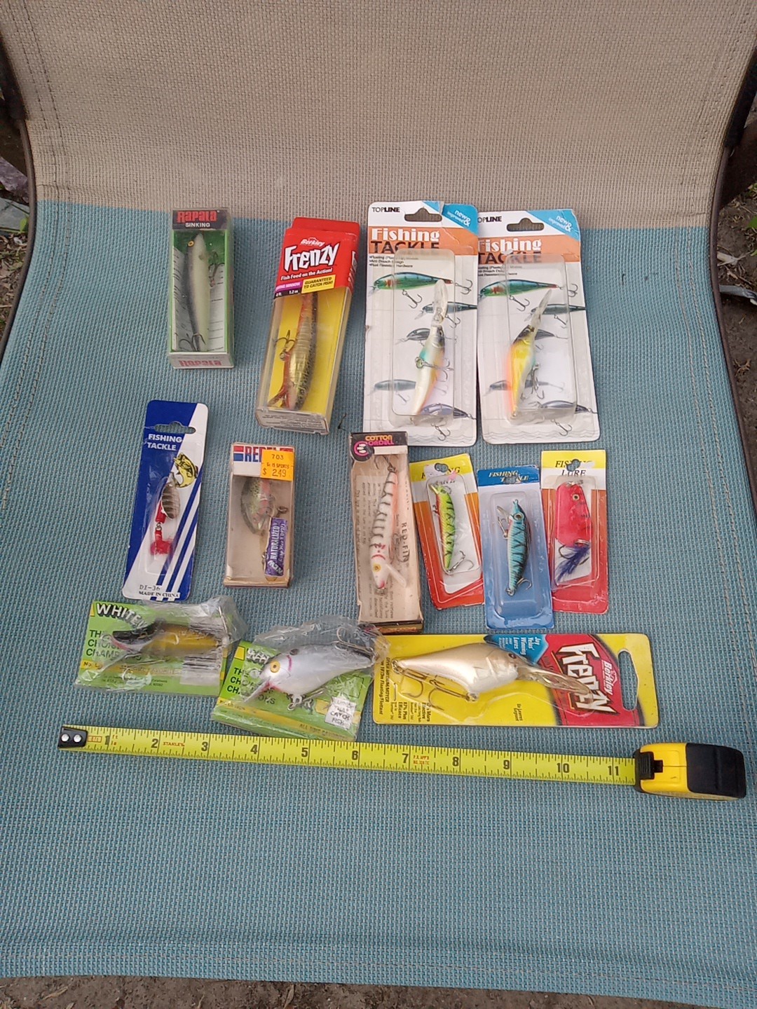 Lot Of 13 Lures. Never Opened Small To Medium. Walleye. Northern. Bass ...