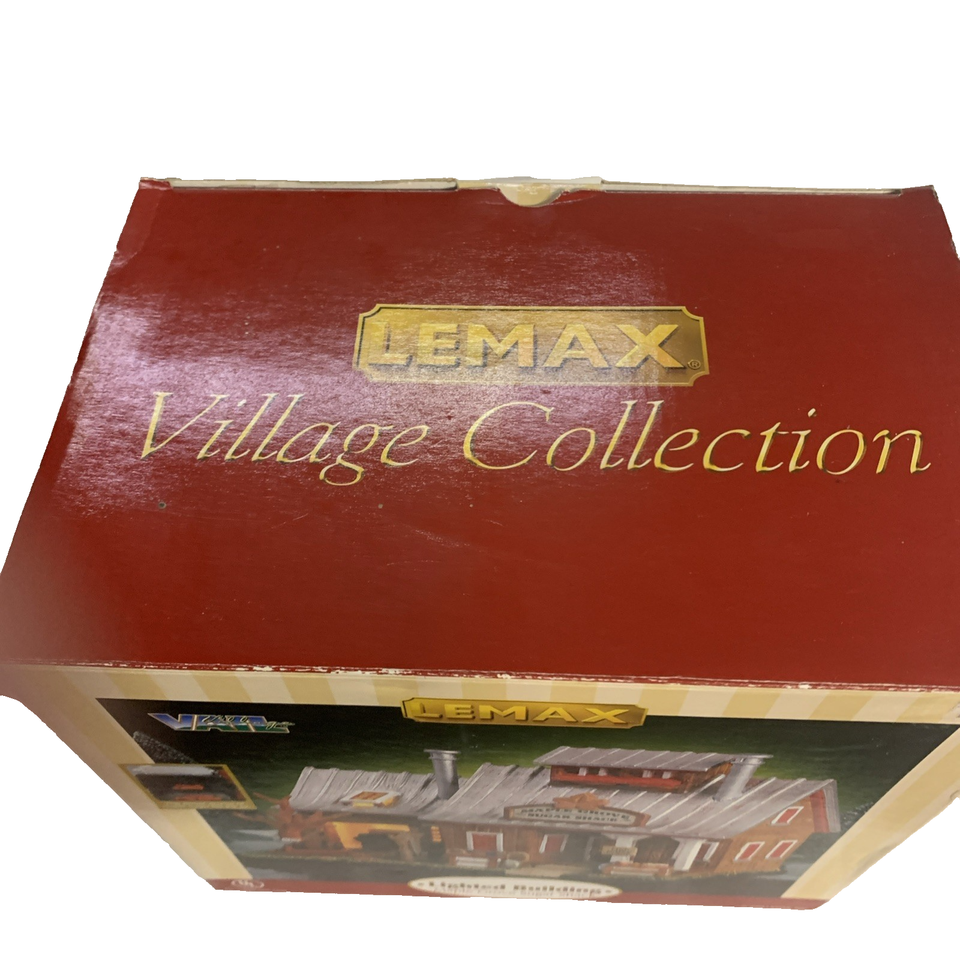 Lemax Village Maple Grove Sugar Shack 2005 8x5.5 inch Vintage Cottage ...