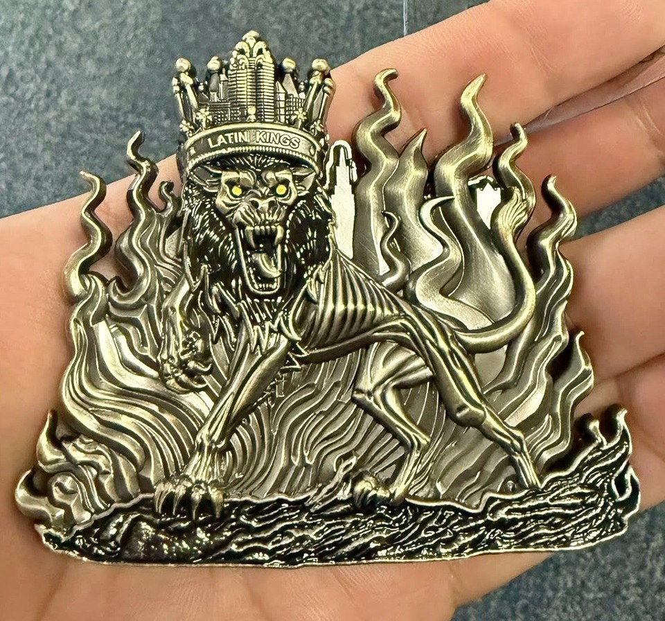 Mack’s Designs Milwaukee Safe Streets Latin Kings Challenge Coin | eBay