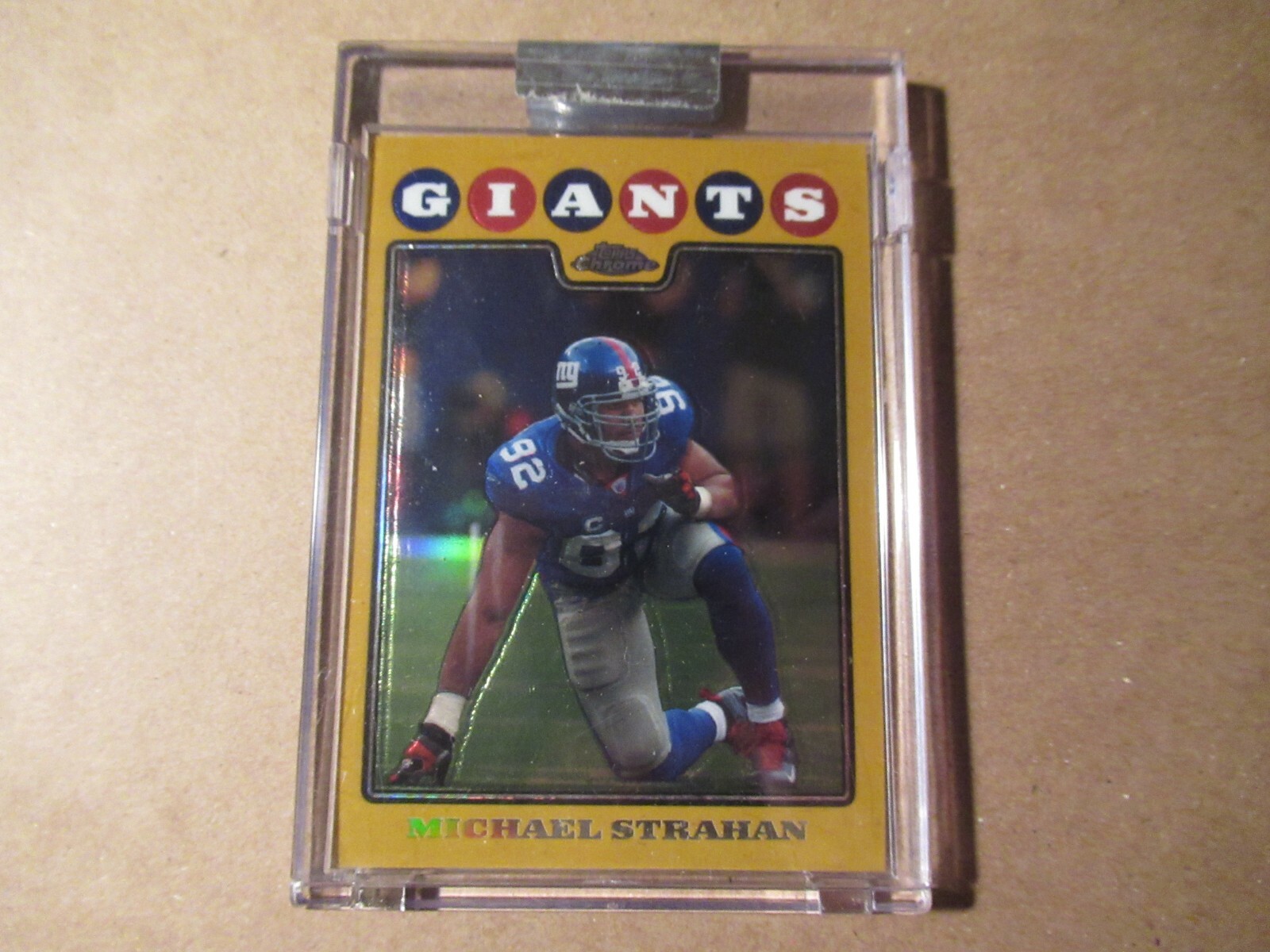 U Pick 2008 Topps Chrome Football Card Insert X,Ref,Uncirculated Gold ...