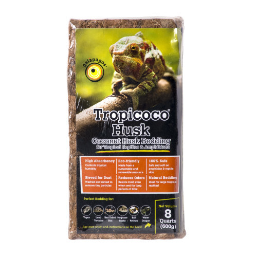 Galapagos Tropicoco Coconut Husk Natural Bedding Compressed Brick 1 ...