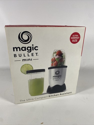 Magic Bullet Mini Blender Silver/Black 200Watt Motor Base | eBay
