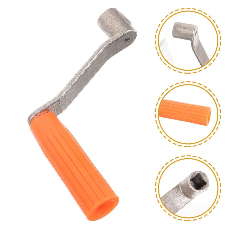 Flag Pole Handle Crank Replacement Manual for Poles Accessories Parts ...