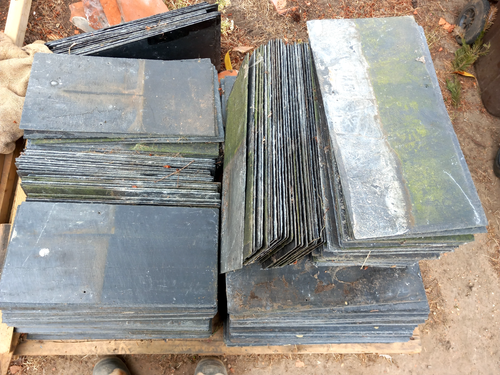 Spanish roof slates 500mm x 250mm grey/black new | eBay UK