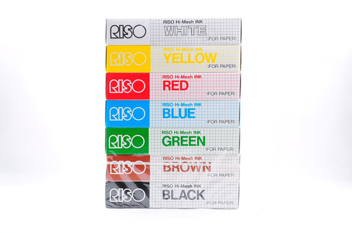 Vintage RISO Print Gocco Hi-Mesh Ink Complete 7-Color Set – Sealed ...