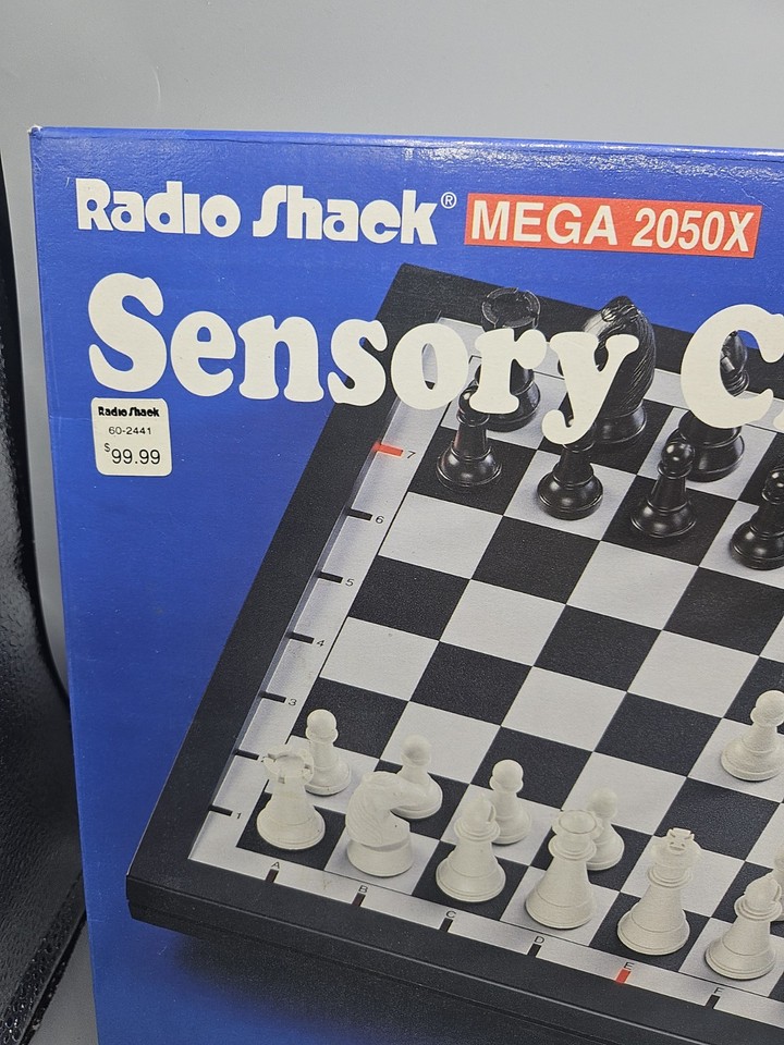 RADIO SHACK Vintage Sensory Chess Computer Mega 2050X Cat# 60-2441 | eBay
