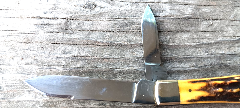 Cripple Creek Old Fort TN Coffin Jack knife Original Vintage Antique ...