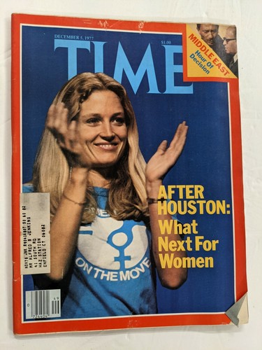 TIME Magazine December 5, 1977 AFTER HOUSTON: What Next For Women M337 | eBay