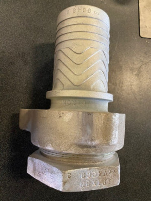 4" Iron GJ Boss Female Coupling | eBay