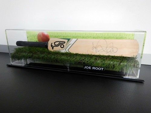 Signed JOE ROOT Cricket Mini Bat COA England Sydney Thunder 2022 Shirt ...