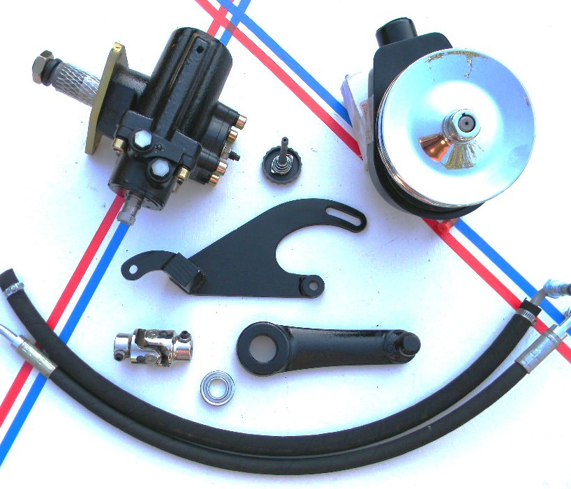 61 62 63 64 Ford F100 F250 Truck Power Steering Conversion Kit | eBay