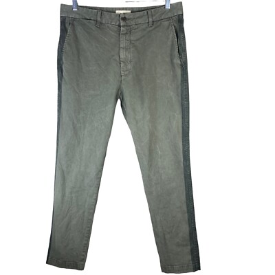 Baldwin Size 33 Pants Green Acid Wash Denim Slim Fit Mens Jeans | eBay