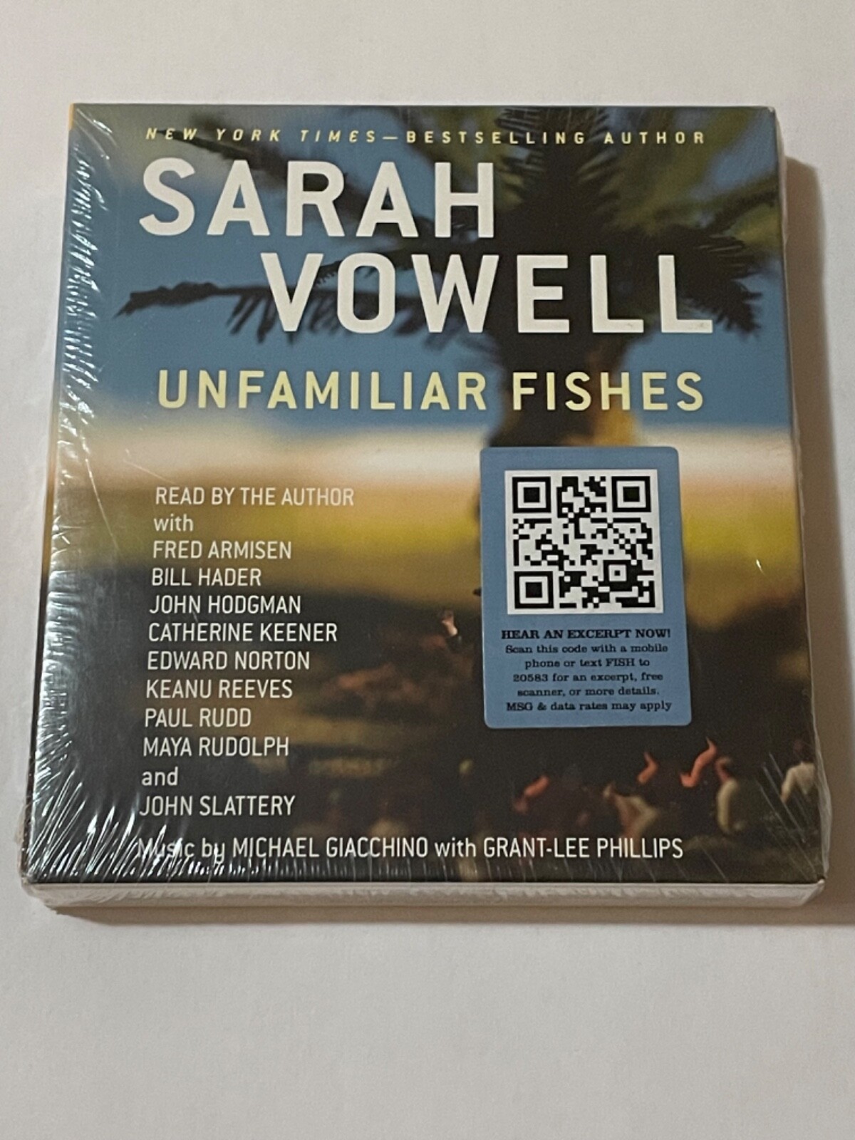 SARAH VOWELL Unfamiliar Fishes 6 CD Audio Book Set BRAND NEW SEALED ...