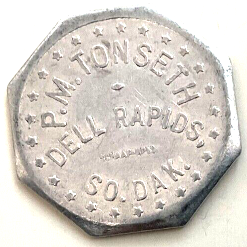 Dell Rapids South Dakota P.M. Tonseth Token | eBay