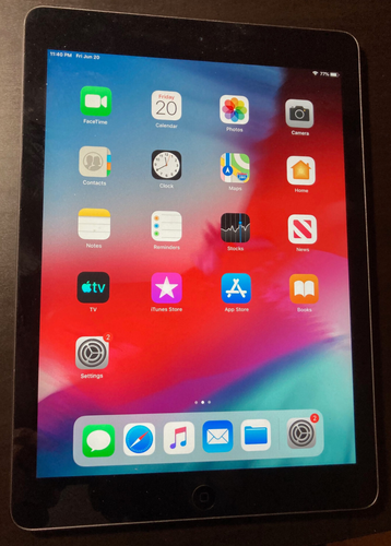 Apple iPad Air 1st Gen A1474 64GB Wi-Fi 9.7" Space Grey, Ex Condition ...