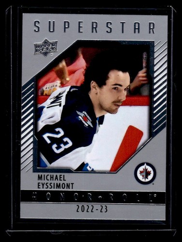 2022 UD Series 2 Superstar Honor Roll Michael Eyssimont #HR90 Winnipeg ...